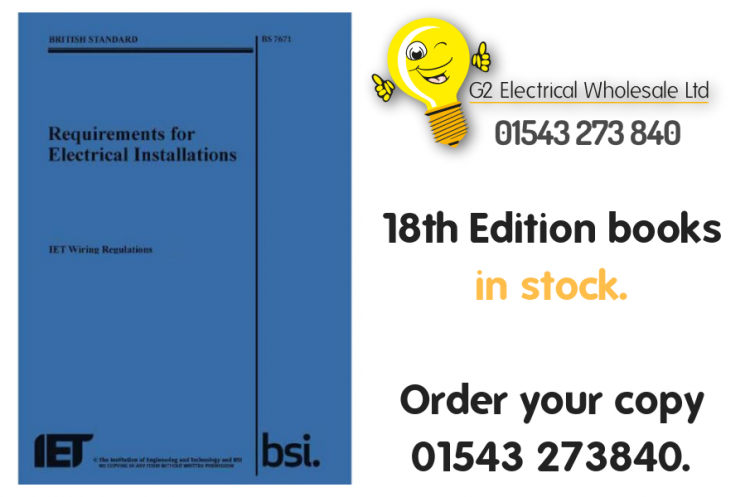 18th Edition Electrical Training Courses in Hednesford – G2 Electrical ...