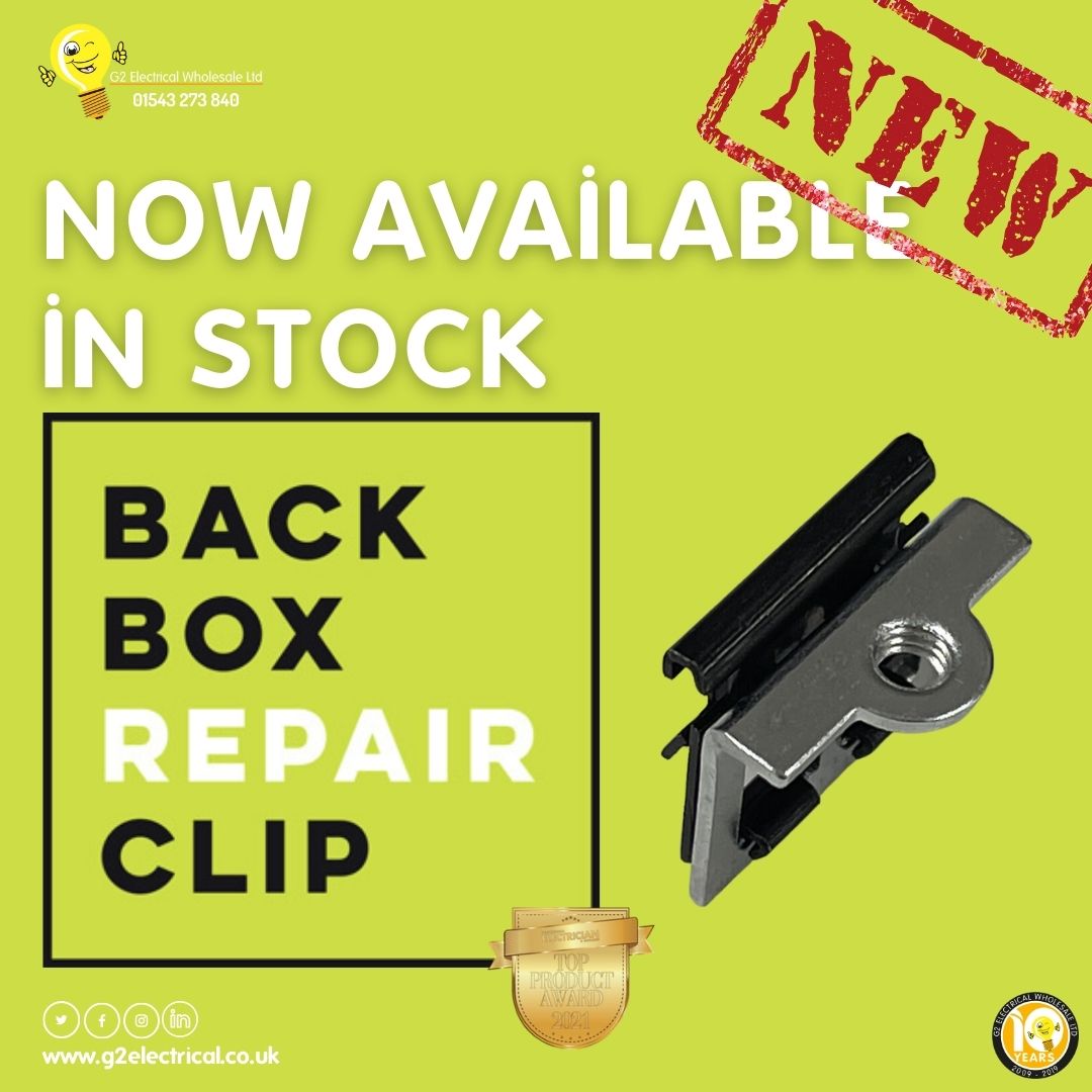 Introducing the Award-winning Back Box Repair Clip – G2 Electrical ...