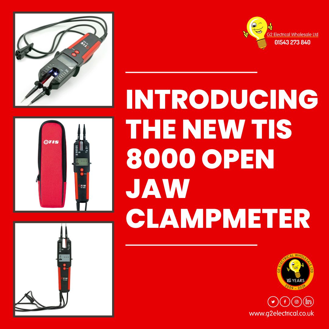 Open Jaw Clampmeter – G2 Electrical Wholesale Ltd